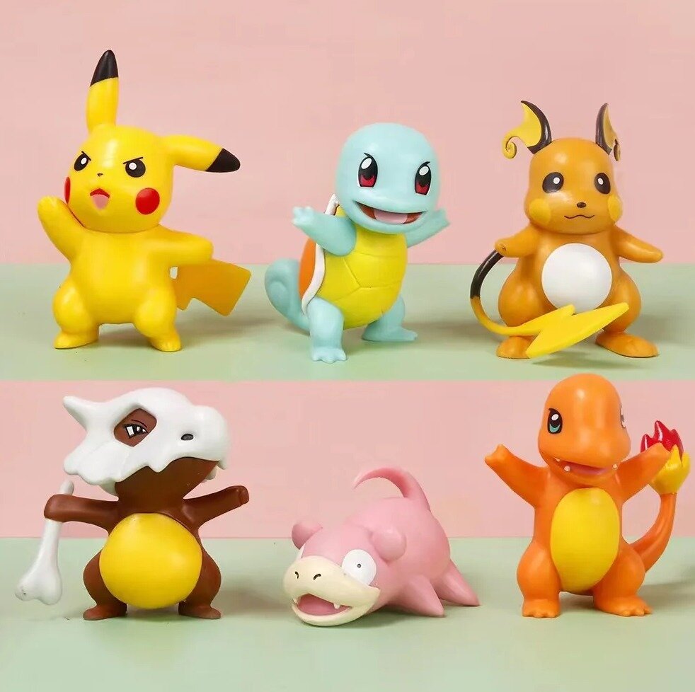 (№1) Набор фигурок Покемон Пикачу/Pokemon 6шт (4-10см) IQchina