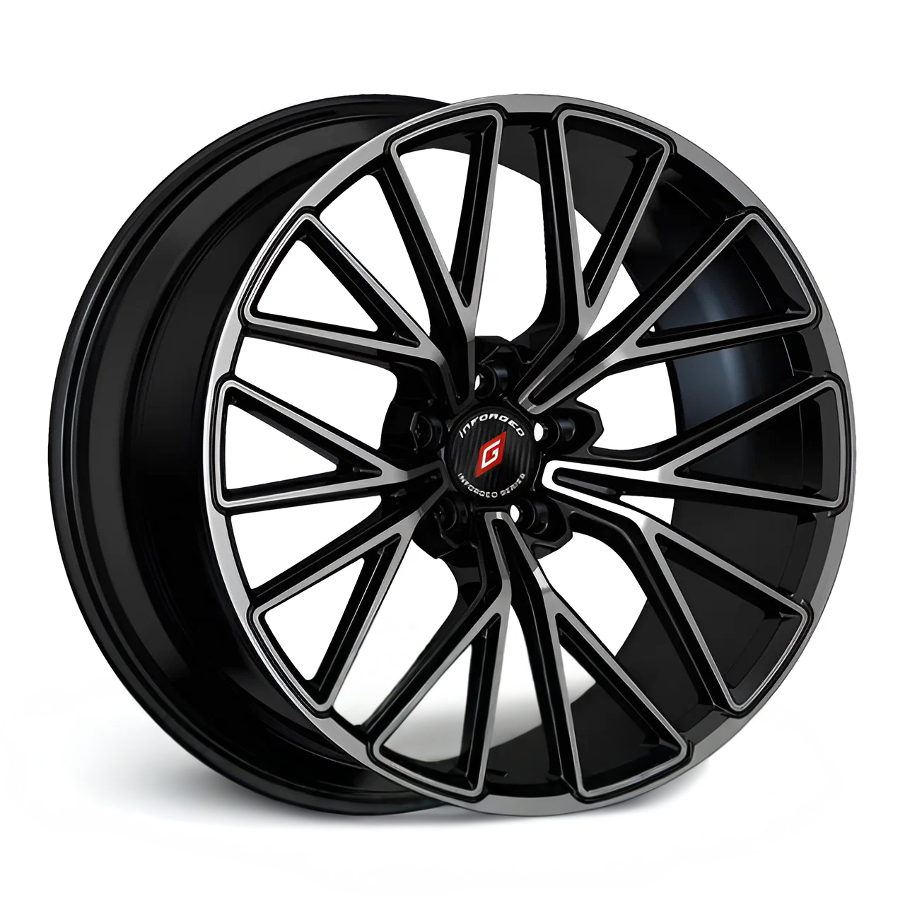 Колесный диск Inforged IFG57 8x18/5x108 D60.1 ET33 BLACK MACHINED