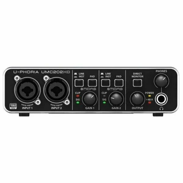Аудиоинтерфейс Behringer UMC202