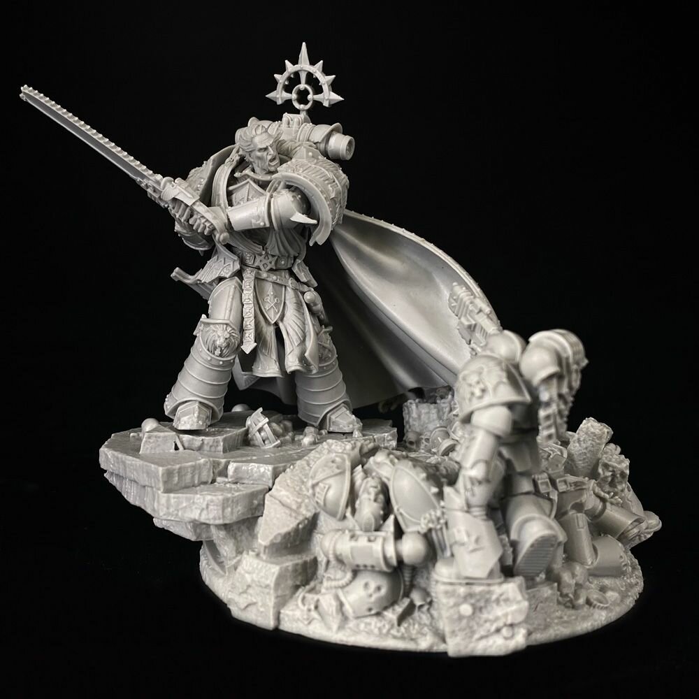 Lion El Jonson Primarch of the Dark Angels миниатюра по вселенной warhammer 30K