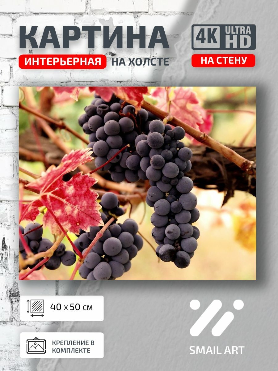 Картина на холсте интерьерная 40 на 50 на стену Ветка Landscape для кафе пейзаж интерьер