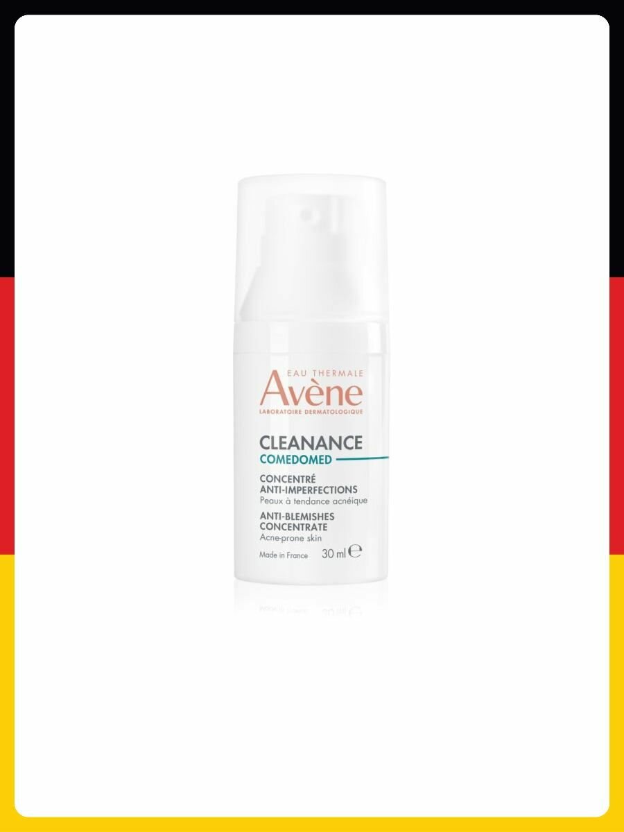 Крем для ухода за кожей Avene Cleanance Comedomed concentrated care for imperfections due to acne skin, 30 мл