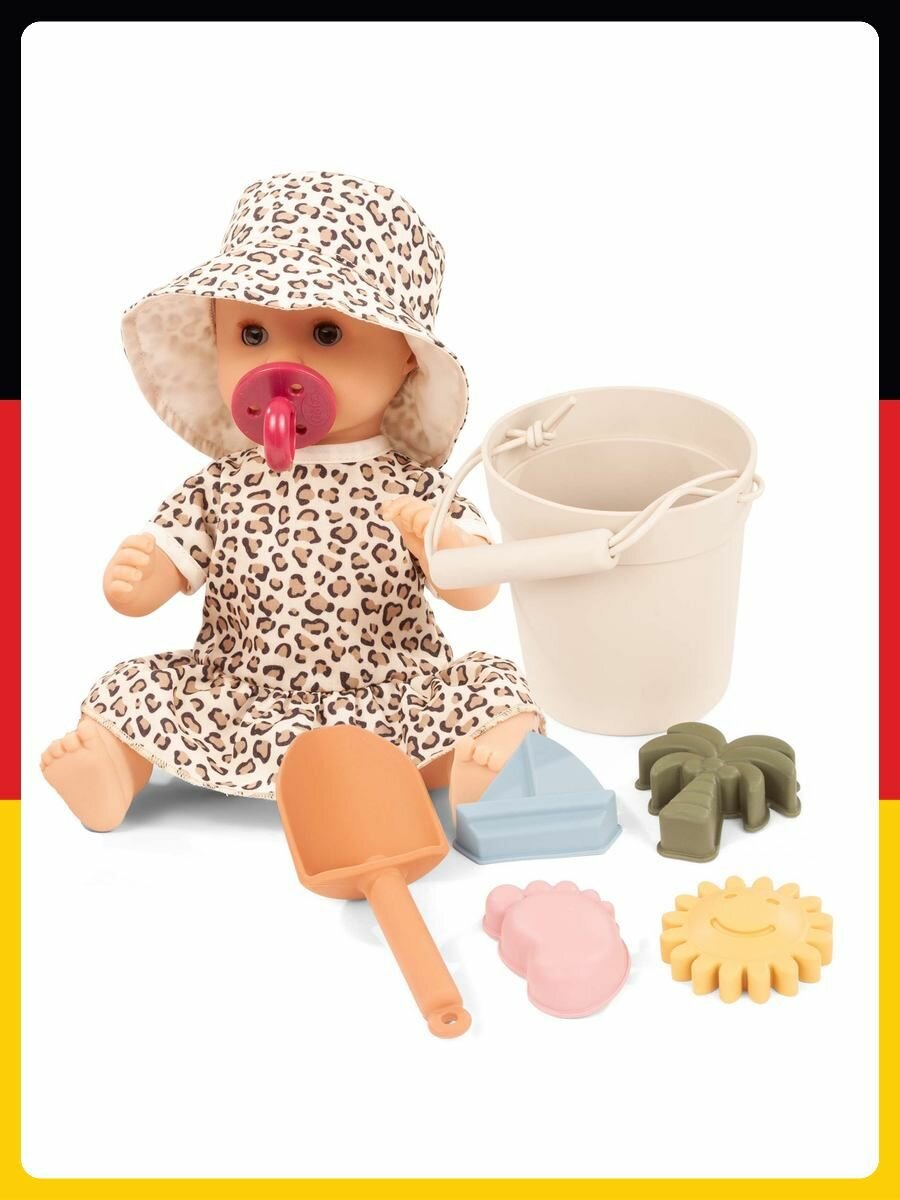 Подарочный набор Gotz кукла Sleepy Aquini Tiger Beach