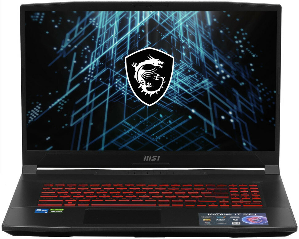 17.3" Ноутбук MSI GF76 Katana B12UCX-1005XRU, Intel Core i5-12450H, RAM 8 ГБ, SSD 256 ГБ, GeForce RTX 2050 - 4 ГБ