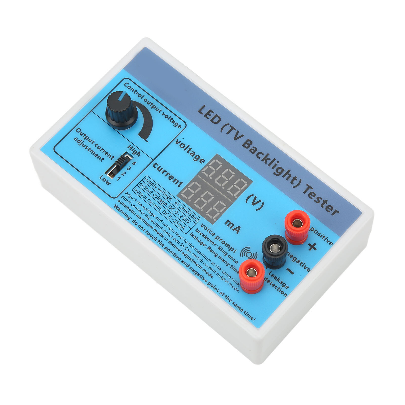 LED TV Backlight Tester Многофункциональный инструмент для ремонта, выявления неисправностей и тестирования светодиодных подсветок CB250