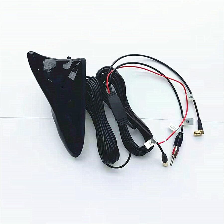 Антенна-плавник для крыши автомобиля, автомобильная стерео радио GPS/DAB/FM/AM антенна адаптер
