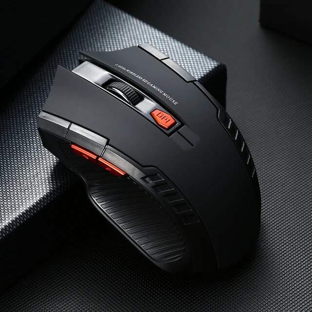 Беспроводная игровая мышь Black 2.4ГГц