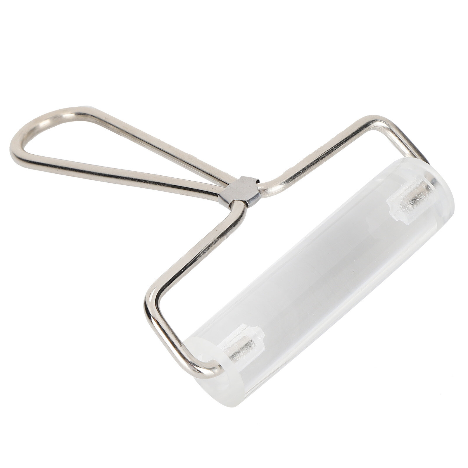 Acrylic Roller Pottery Ceramic Clay NonStick Craft DIY Tool for Rolling Stamping Embossing(10cm )