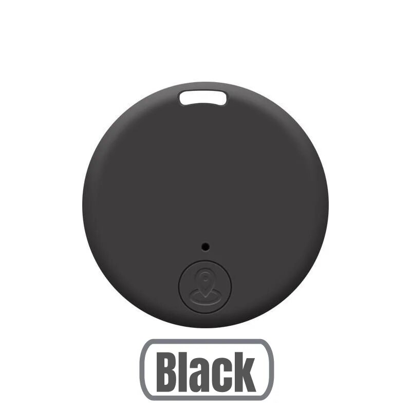 Мини-автомобильный GPS-трекер Bluetooth 5,0 для домашних животных, кошелек для пожилых детей, Black