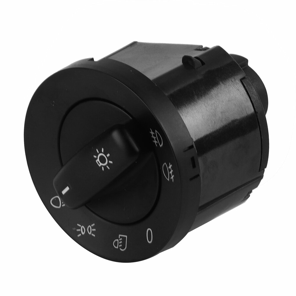 Переключатель фар-светильника 1K0941431N Chromium Black Fit для MK5 MK6 Models 2005-2013