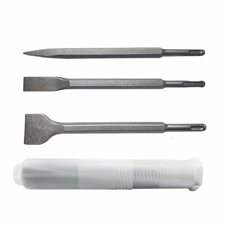 Долото с круглым хвостовиком SDS-Набор из трех частей типа A