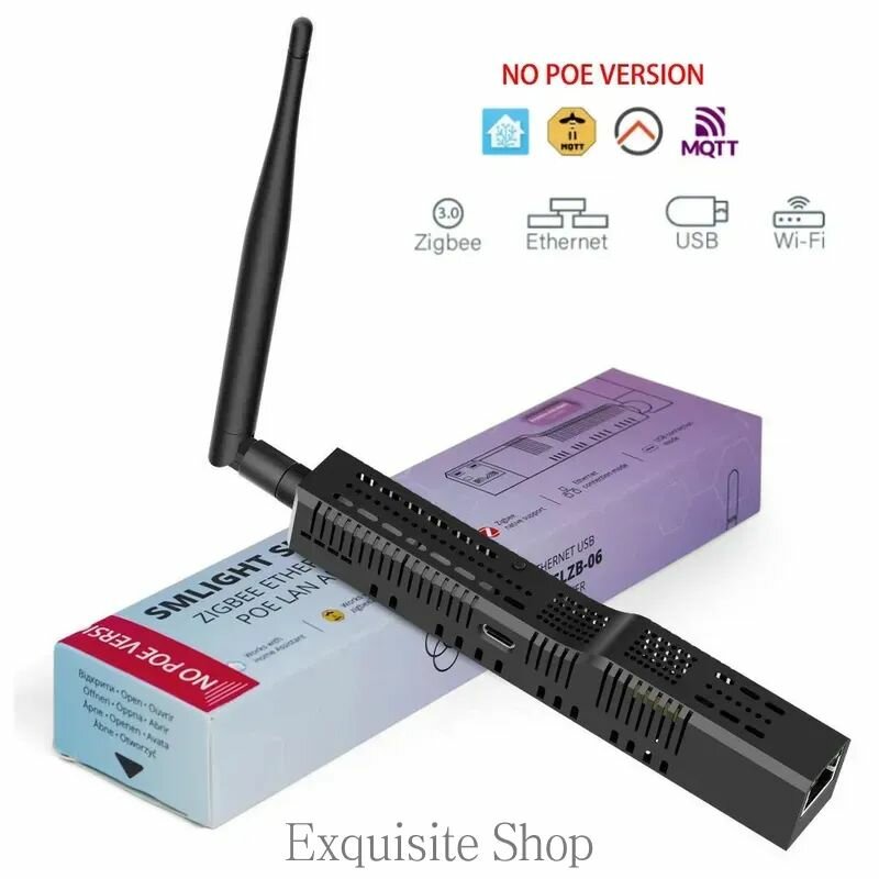 SMLIGHT SLZB-06 POE-free Zigbee 3.0 для Ethernet, USB и WiFi шлюза