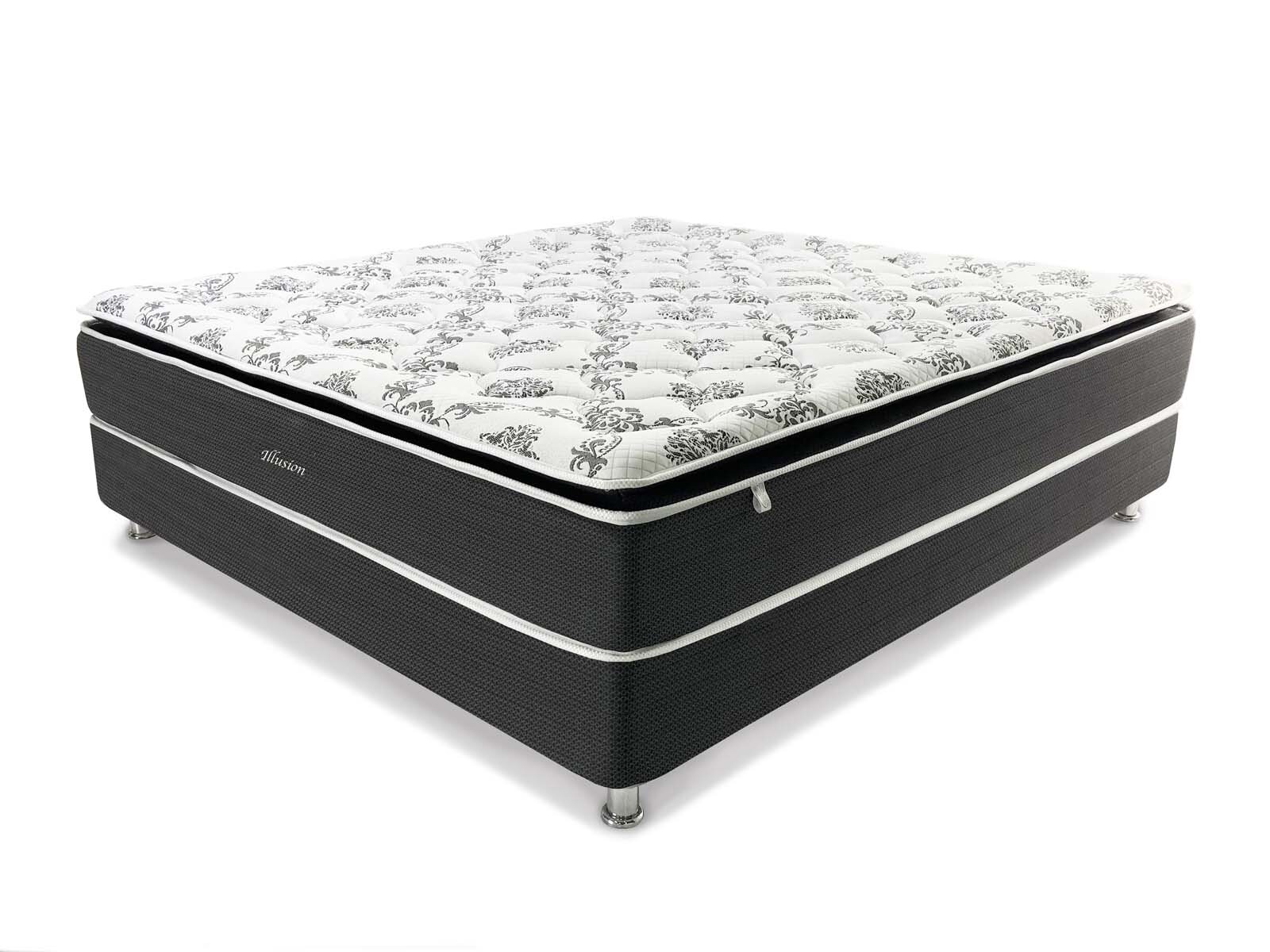 Матрас Evita Pillow Top Illusion 200х200 серии Hotel 5 Stars высота 30 см анатомический жесткий кокосовый Независимые