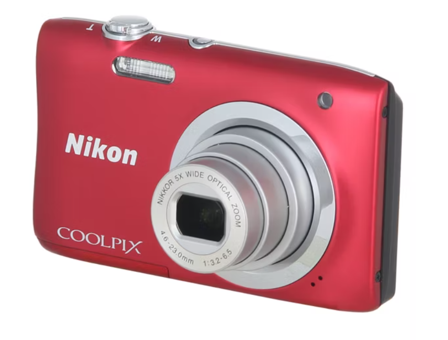 Фотоаппарат Nikon Coolpix A100, красный