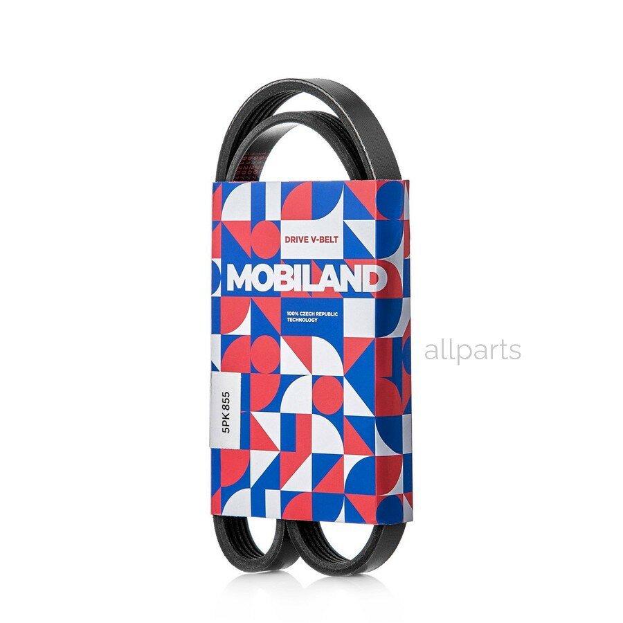 MOBILAND 501250855 Ремень 5PK855 (EPDM) для а/м HONDA CIVIC IX (FK), CIVIC VIII Hatchback (FN, FK)