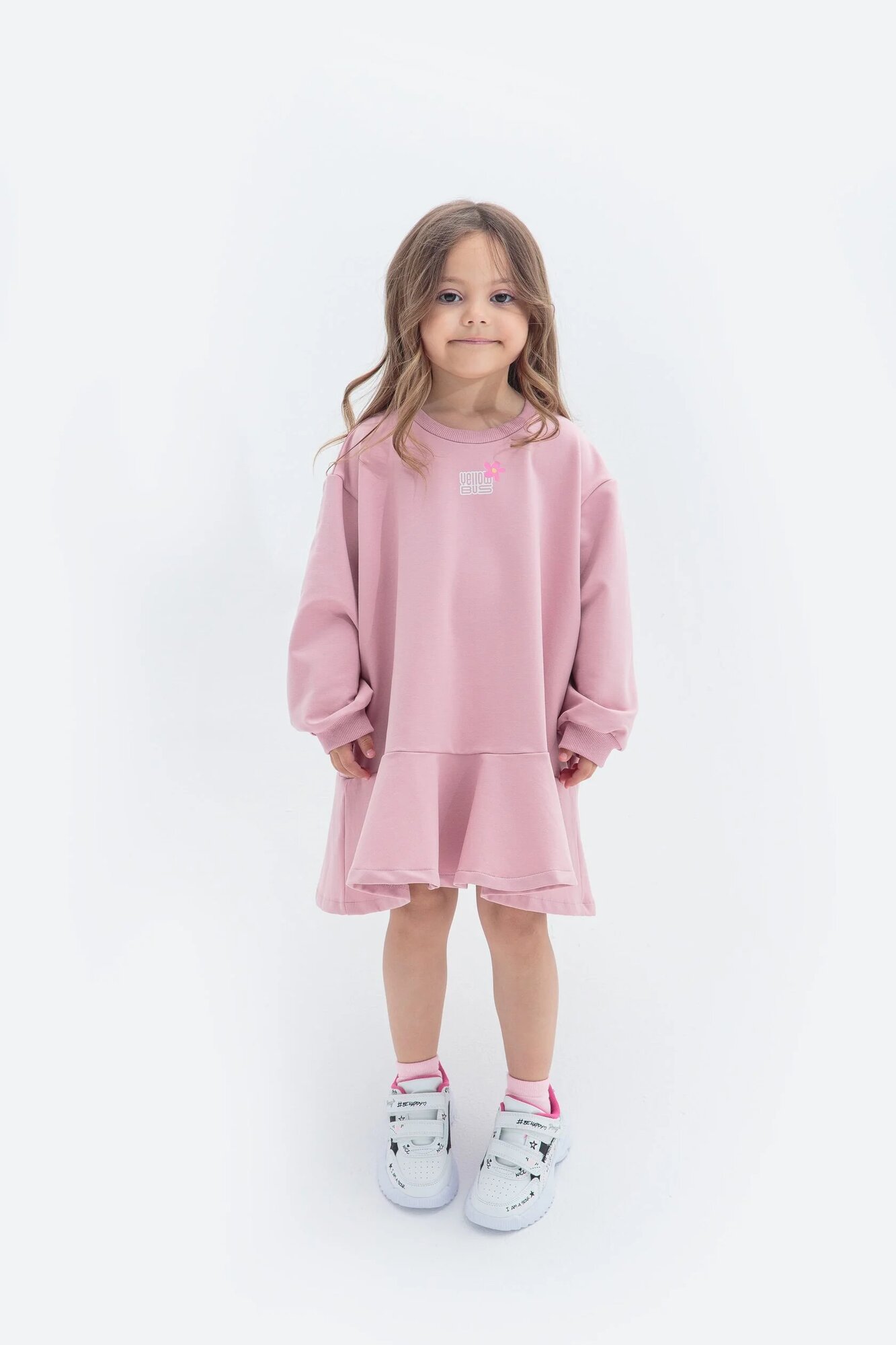 Школьное платье yellow bus