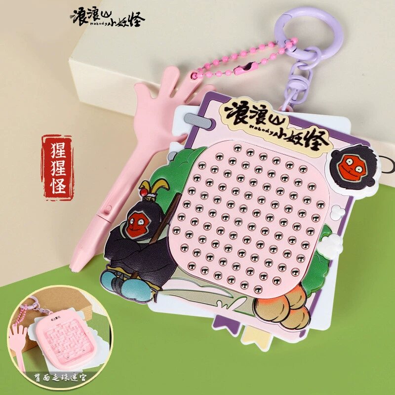 Оригинальный плюшевый брелок-монстрик Лангланг Монстрчик-Поросенок, новая кукла, подвеска для рюкзака, подарок