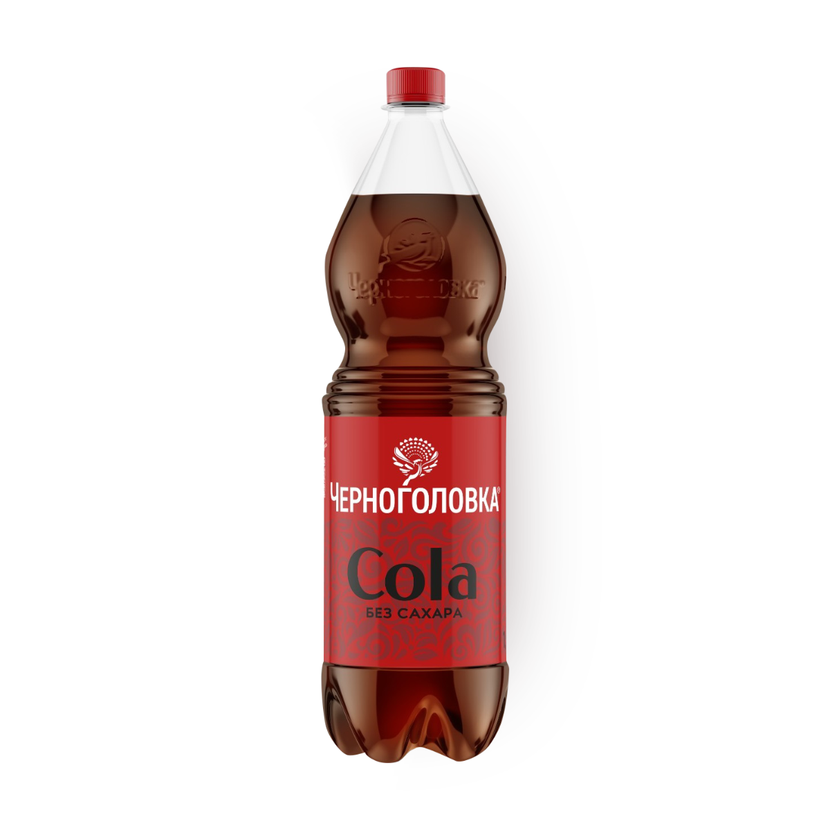 Напиток Cola "Черноголовка", без сахара, газированный, 1.5 л