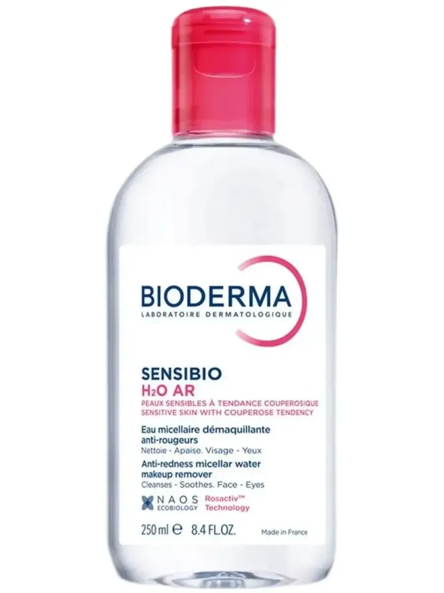 Мицеллярная вода Bioderma Sensibio Н2О AR Solution Micellaire, 250 мл