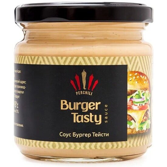Соус Perchili майонезный "Бургер Тейсти" (BURGER TASTU) 180 г