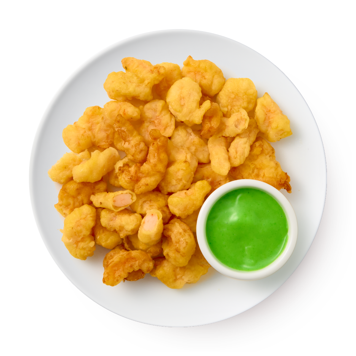 Креветки в хрустящем кляре Нияма, с соусом, 160 грамм, пластиковый контейнер