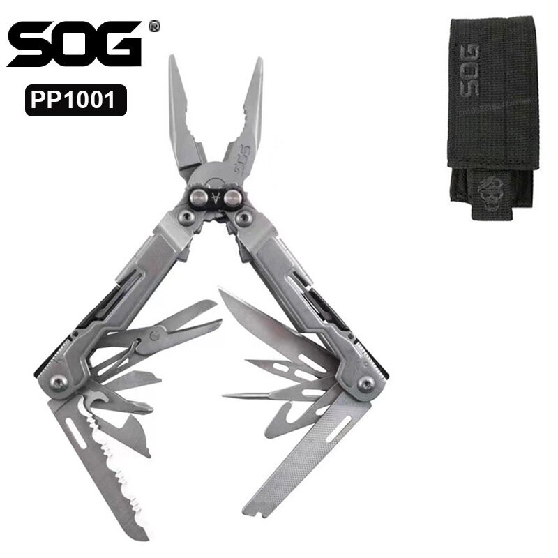SOG PP1001/PP1002/PL1001 портативные мини-многофункциональные плоскогубцы, складные плоскогубцы