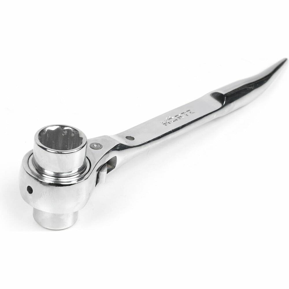 Укороченный трещоточный торцевой ключ HORTZ 421517