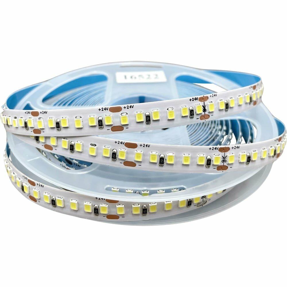 Светодиодная лента truEnergy 14,4W/m 6000K 24V SMD2835 180D IP20 1440Lm 5м 16522