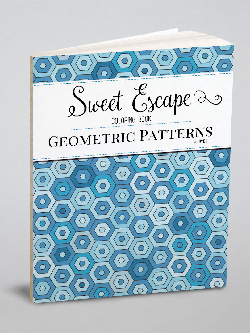 Sweet Escape Coloring Book. Раскраска сладкий побег: на англ. яз.