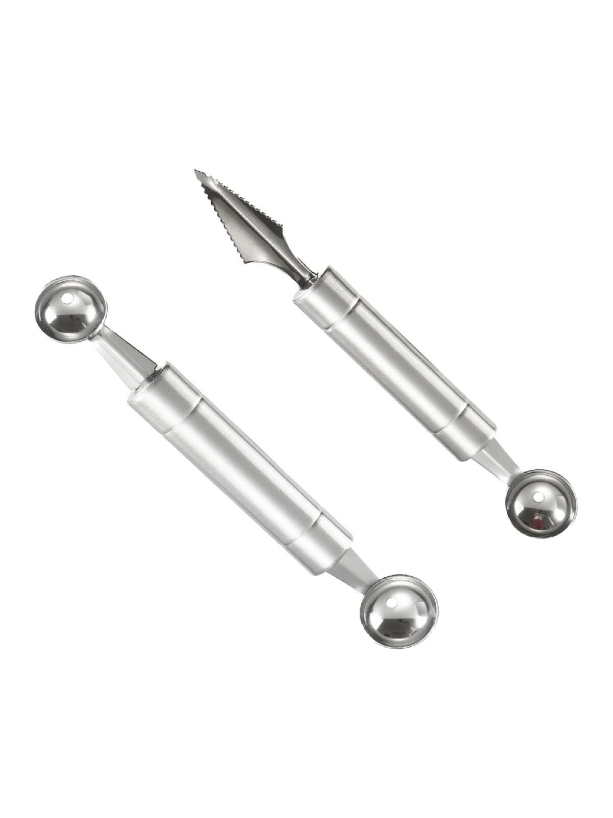 Набор ложек для нарезки фруктов с двойным лезвием Precisions для домашних вечеринок