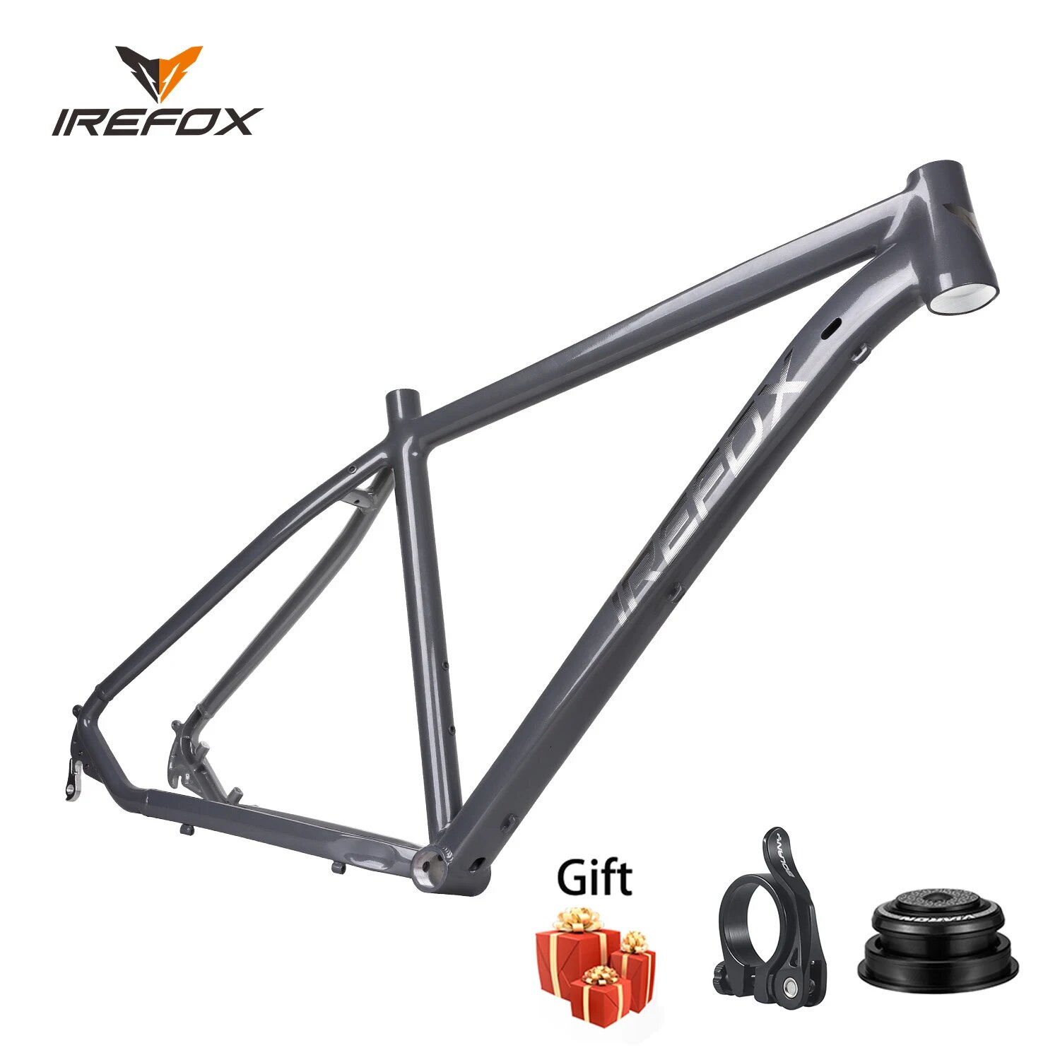IREFOX MTB XC/Trai рама 29er алюминиевая Серый, M 17inch-432mm, 29-Grey