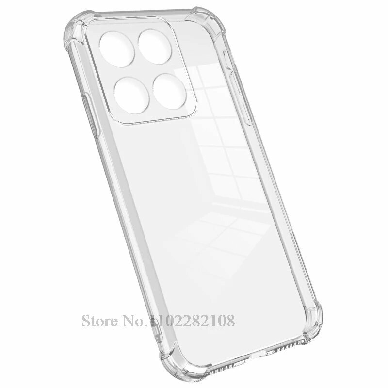 Чехол Fusion Edge 60/60 для Motorola Edge 60 Fusion, противоударный прозрачный силиконовый чехол для Moto Edge 60 Fusion Case Fundas