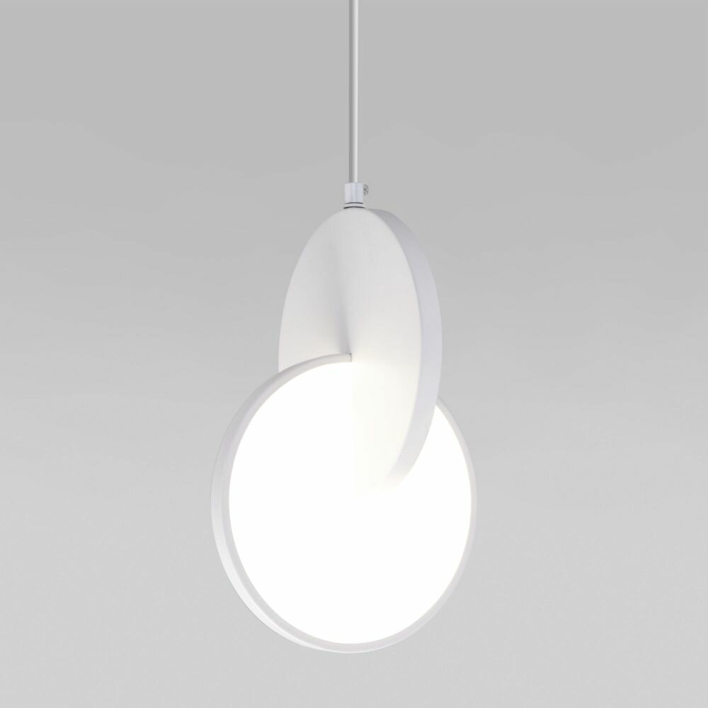 Подвесной светильник Eurosvet 50225/1 LED / подвесной светильник / белый.