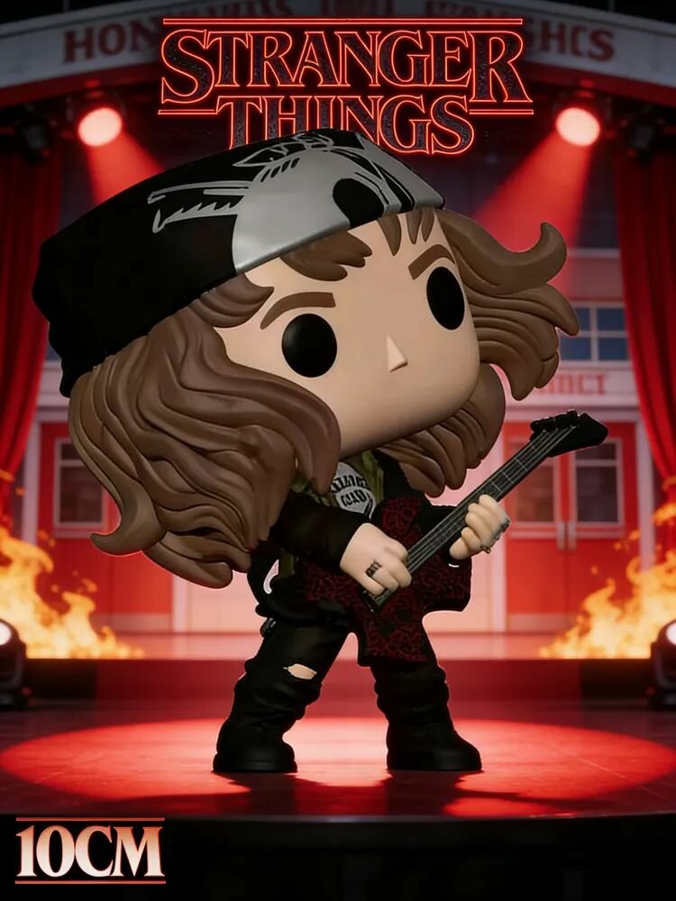 Уилл Funko POP stranger things, Очень странные дела, Персонаж из сериала Очень странные дела Will, Робин Бакли,10CM,1 шт