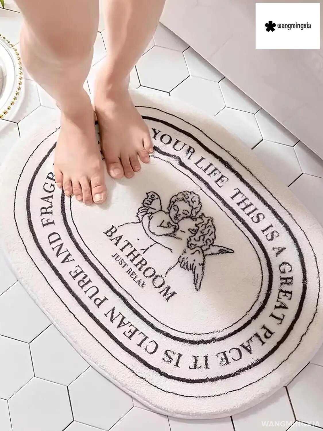 Эксклюзивный коврик Cherub для ванной комнаты