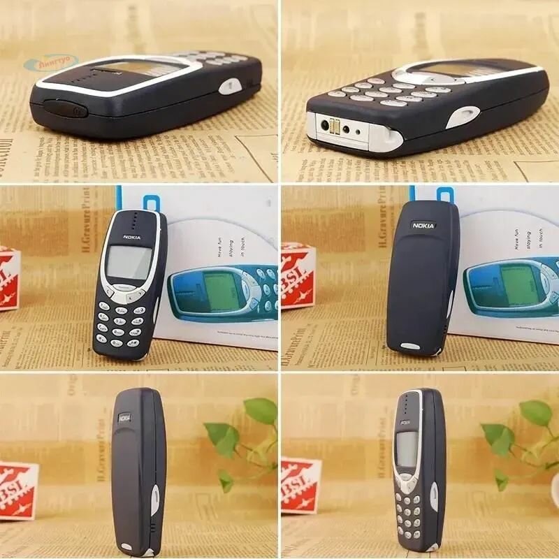 Мобильный телефон Nokia 3310, лазурный