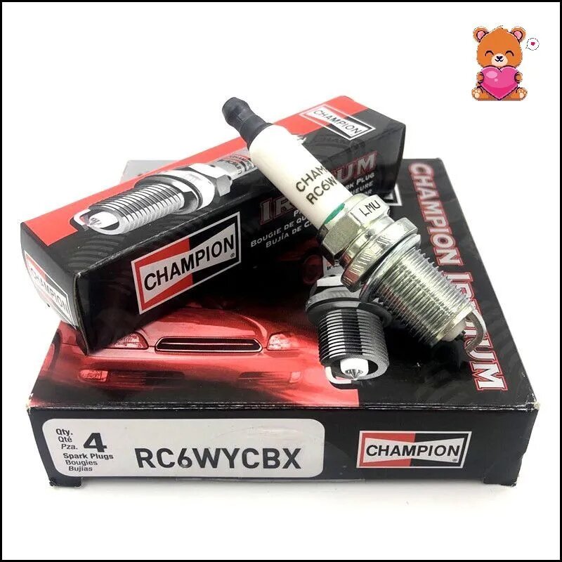 Свеча зажигания арт. RC6WYCBX, 4 шт.