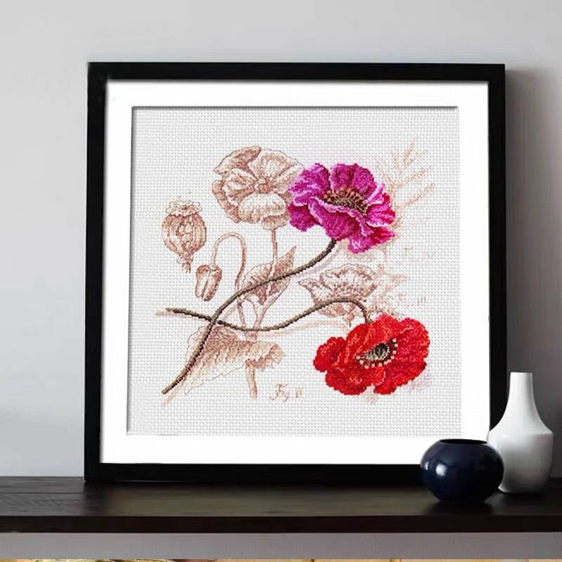 Набор для вышивания иглой Craft Craft Counting Cross Stitch Kit DIY-(168*171)