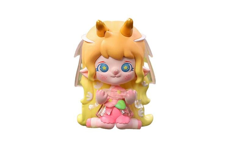 POP MART ZOE Язык Цветов Коллекция Созвездий Таинственные боксы Unisex, Confirmed-Taurus (Open)