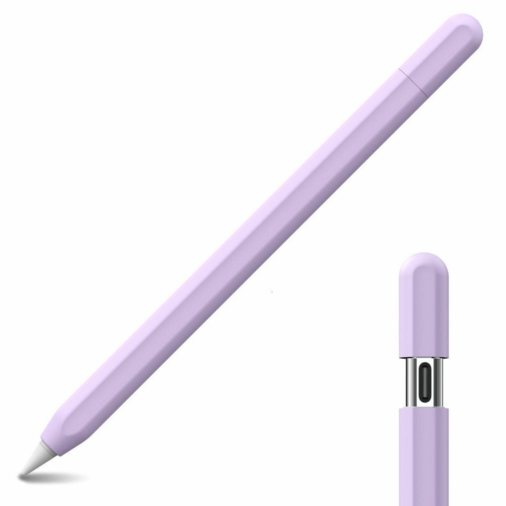 Силиконовый чехол для Pencil 3 (USB C), Фиолетовый