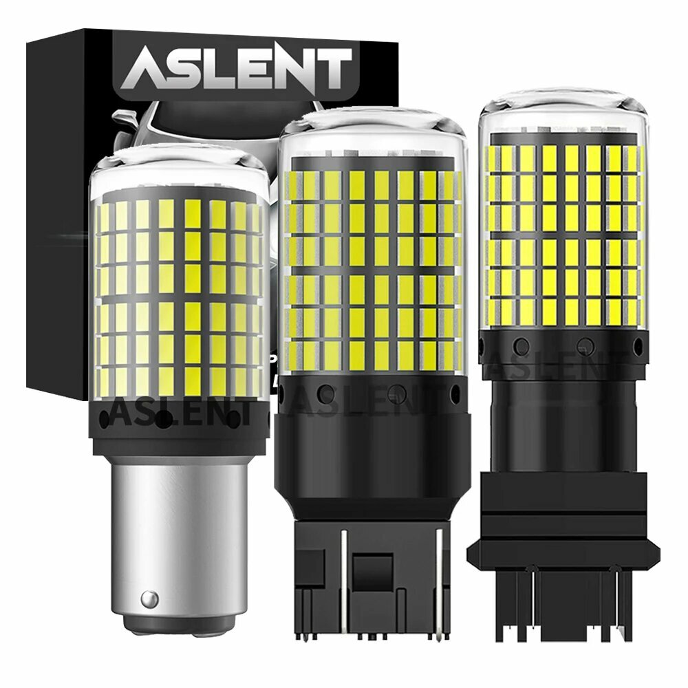 2x T25 LED Canbus Белые Сигнальные Лампы 1156 BA15s p21w