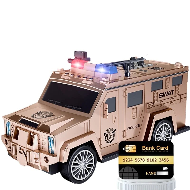 Игрушечная копилка-автомобиль