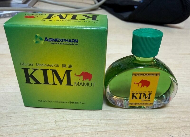 Бальзам "Kim Mamut", вьетнамский, для суставов, мышц, кожи, 6 мл