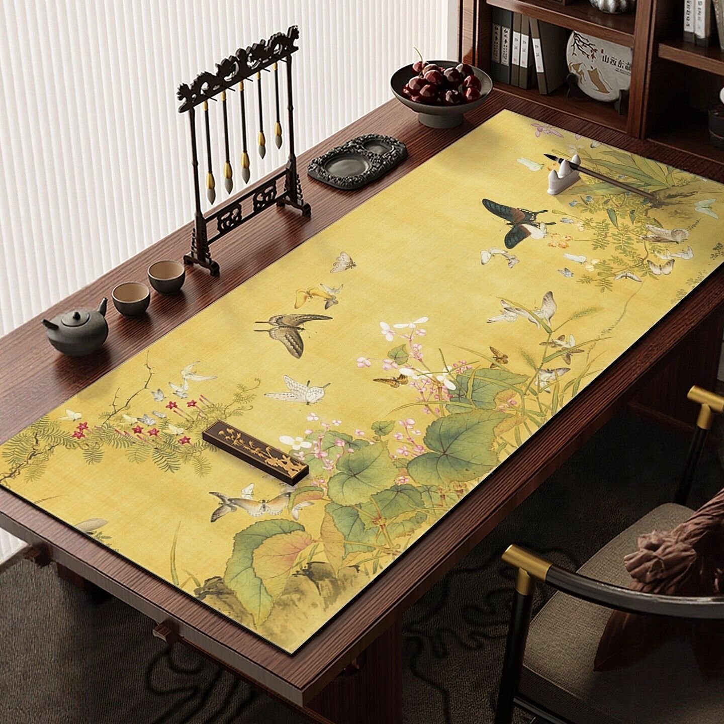 Коврик для стола из диатомита, специальная подкладка для стола, моющийся коврик для каллиграфии, фетровый коврик для письма кистью, специальный настольный коврик для каллиграфии.