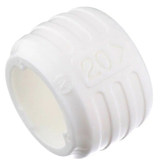 Кольцо аксиальное белое UPONOR Q&E d:20мм UP 1057454