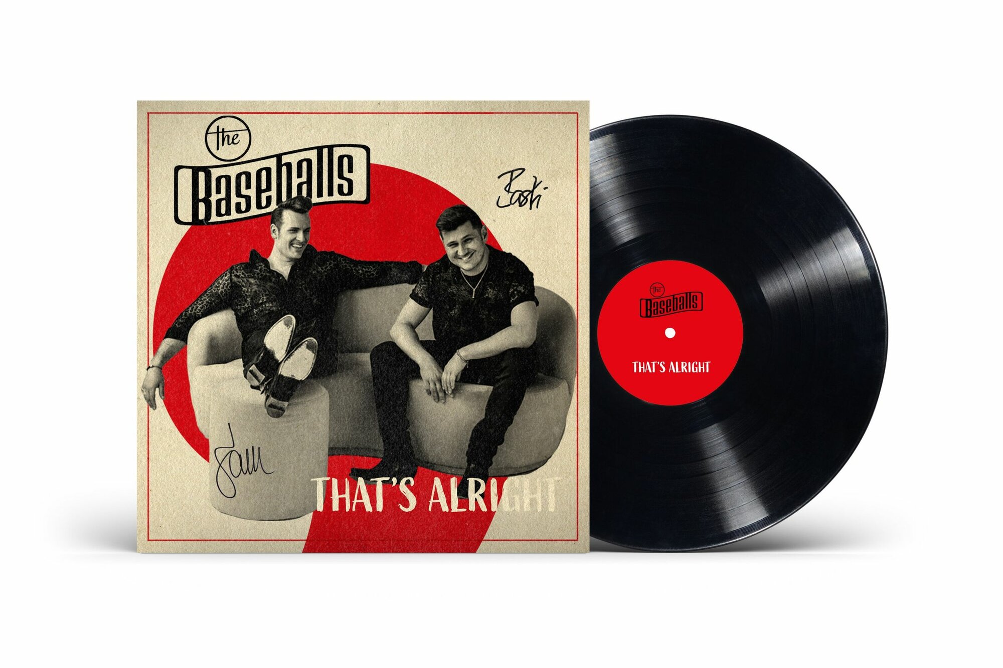 Виниловая пластинка The Baseballs - That's Alright (Limited Edition) (handsigniert) (LP) с автографом (1 LP)