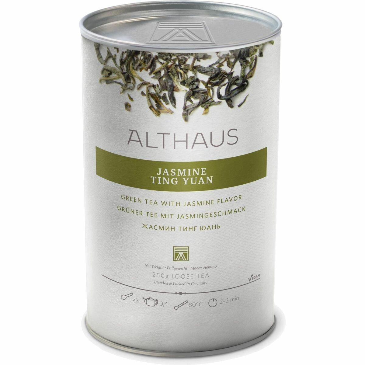 Чай зеленый листовой Althaus Jasmine Ting Yuan, 250г (2509470)