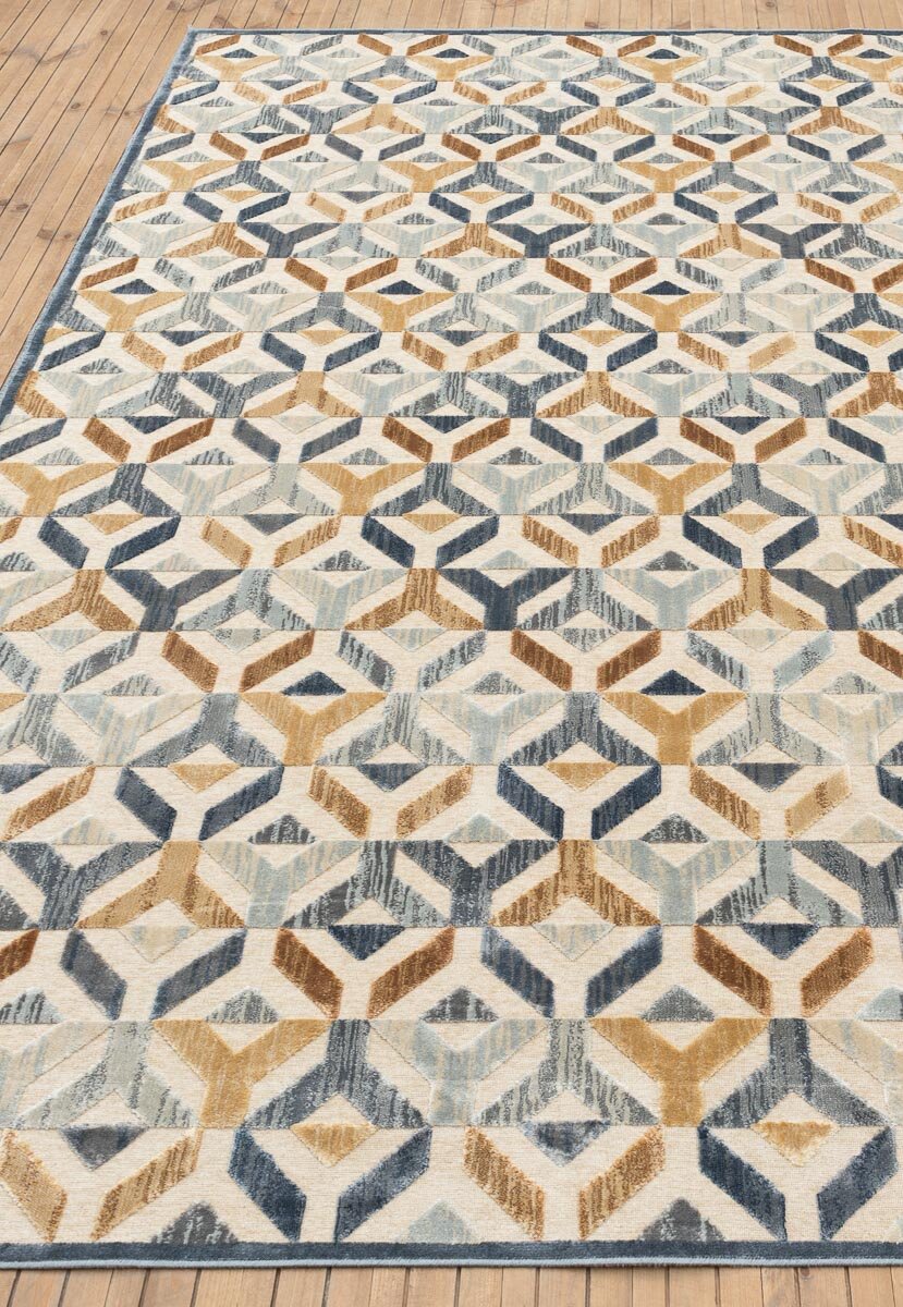 Бельгийский ковер из вискозы 120*170 см Catrin VC2087-V99