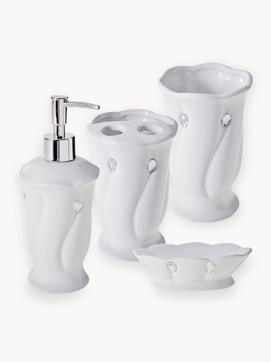 Набор аксессуаров для ванны керамика