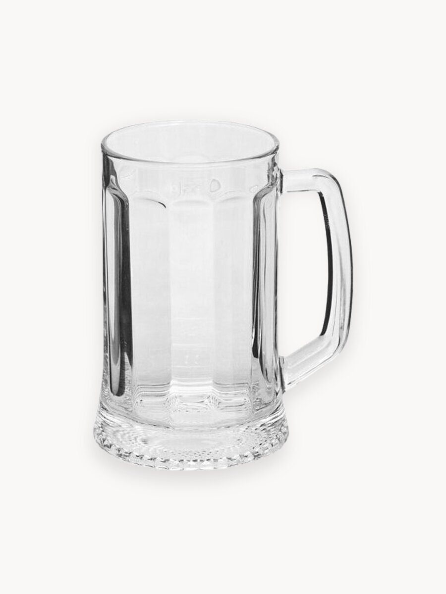 Пивная кружка стеклянная Osz ладья 500мл, 1 штука, подарочная
